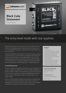 Black Cube Statement